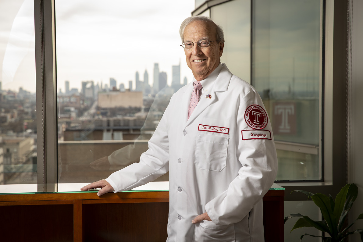 In Memory of Dean John M. Daly, ’73, MD, FACS | Lewis Katz School of ...